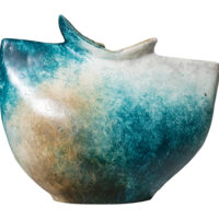 Maya Chica Pot Azul Acero Lizo Finish | The Arrangement