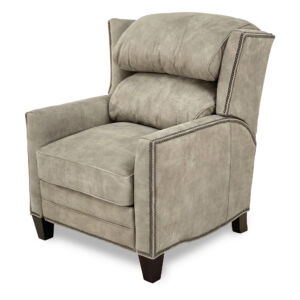 Rustic Leather Recliner | Leather Swivel Recliners | The Arrangement